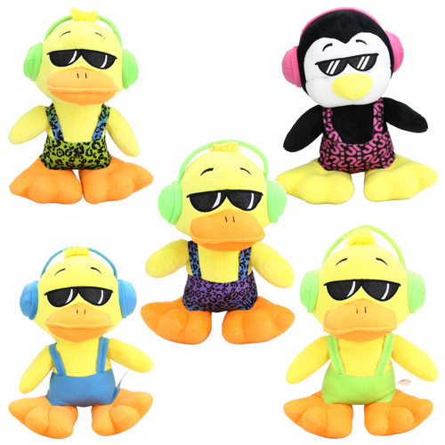 DJ Duckling, A Funky Duck with Headphones and Jumper for Your Promotion ...