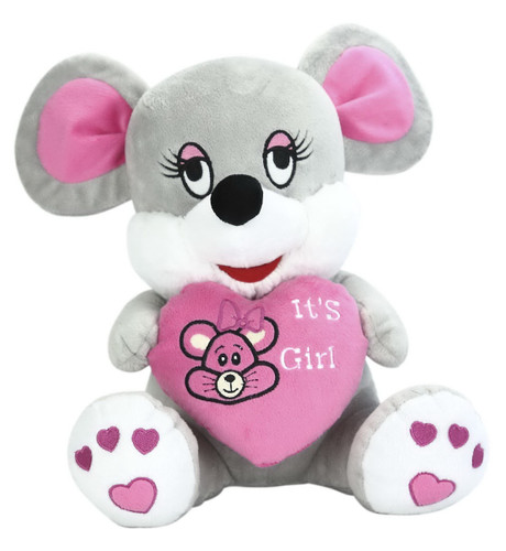 Baby Girl Mouse, A Fully Customizable Plush Idea for Your Promotion ...