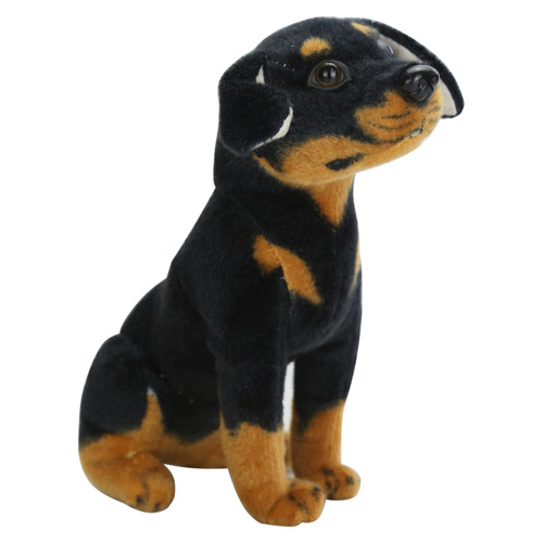 Realistic Rottweiler Plush, A Customizable Promo Plushie | Best Plush, Inc
