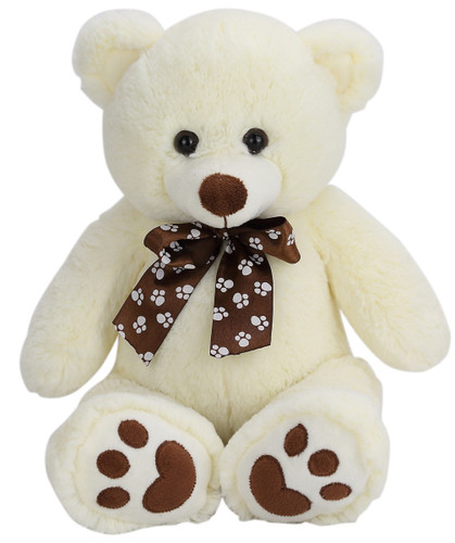 Paw Print Winter Bear, A Fully Customizable Plush Toy for any Event ...