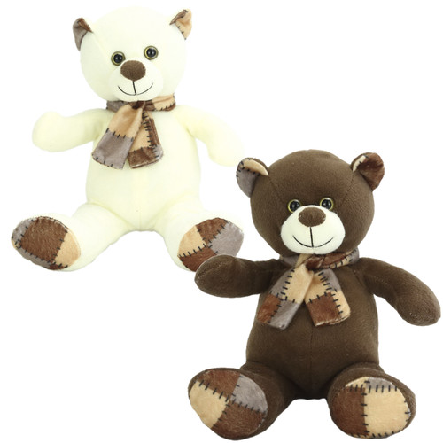Pretty Patchwork Bears, Fully Customizable Plush Teddies | Best Plush, Inc
