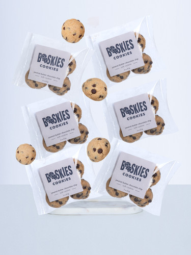 Bite-Sized Peanut Butter Chocolate Chip Cookie Mini Pack (6 Pack ...