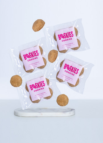 Strawberry Preserves Cookie Mini Pack (4 Pack) | Booskies Cookies