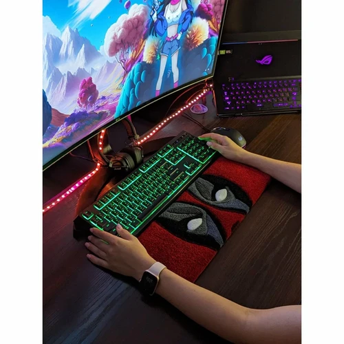 DeadPool Tufien Tufting Klavye Destek Halısı | Tufien