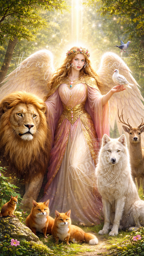 Phone Wallpaper - Archangel Ariel – Guardian of the Natural World ...