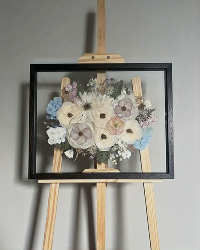 The Float Frame | Pressed Wedding Flower Preservation