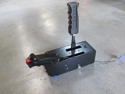 Allison 5 and 6-speed tap floor shifter with pistol grips #1201PSB ...