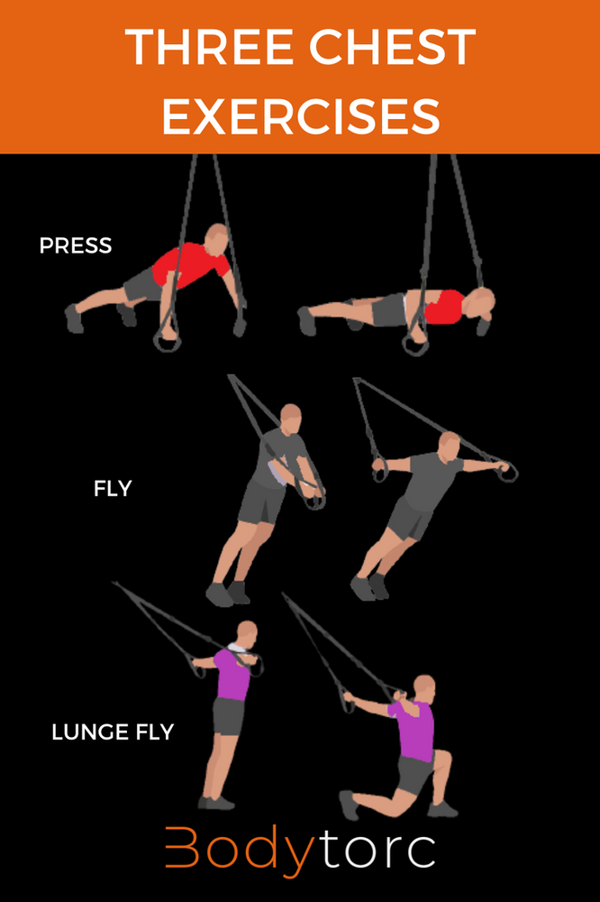 Three Chest Exercises