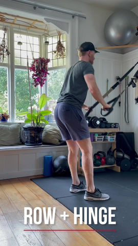 Combination Exercise: Row + Hinge