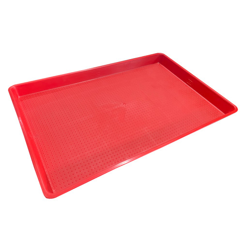 Poultry Feed Tray Red | RT Trading