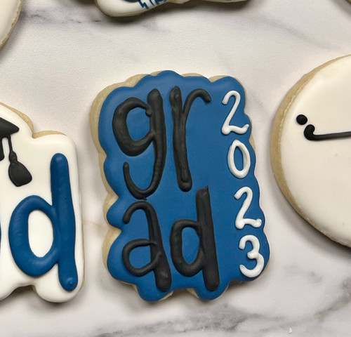 Grad with Year Cookie Cutter .stl File | Mysite