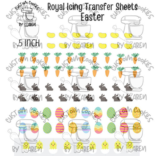 Royal Icing Transfers: Easter | Mysite