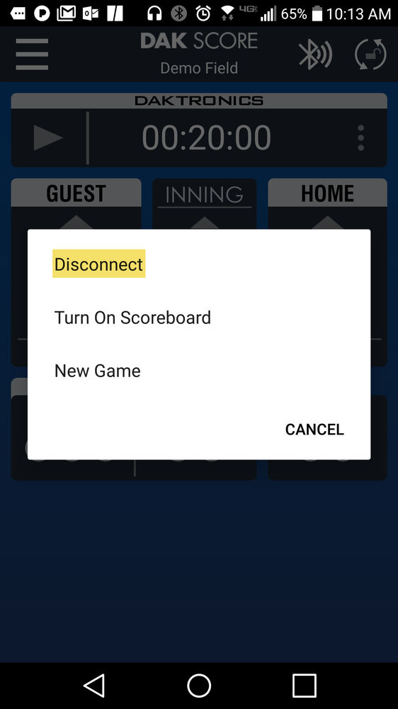 DAK Score App: How do I transfer scoreboard control to another mobile ...
