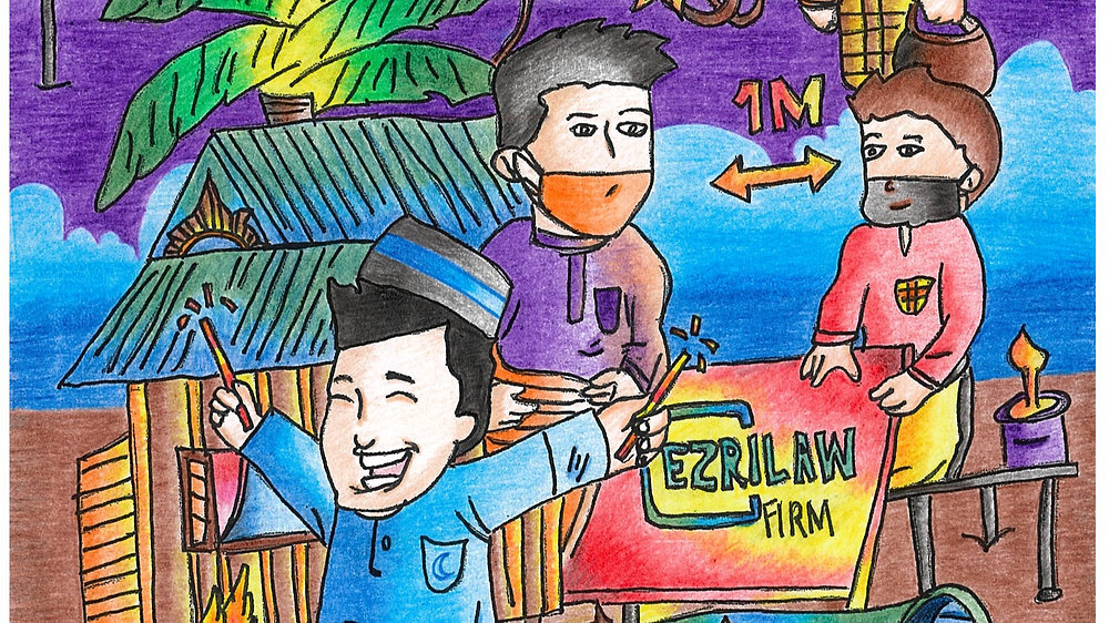 EzriLaw Firm Internal Colouring Competition to Celebrate Aidilfitri