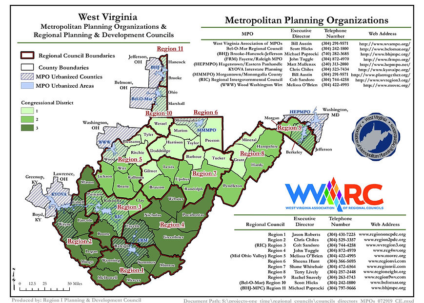 STATEWIDE MPO MAP | fayetteraleighmpo