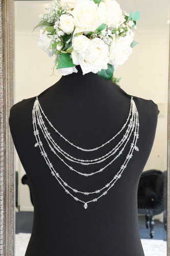 8800 - Bridal Back Embellishment | Dylin's Bridal
