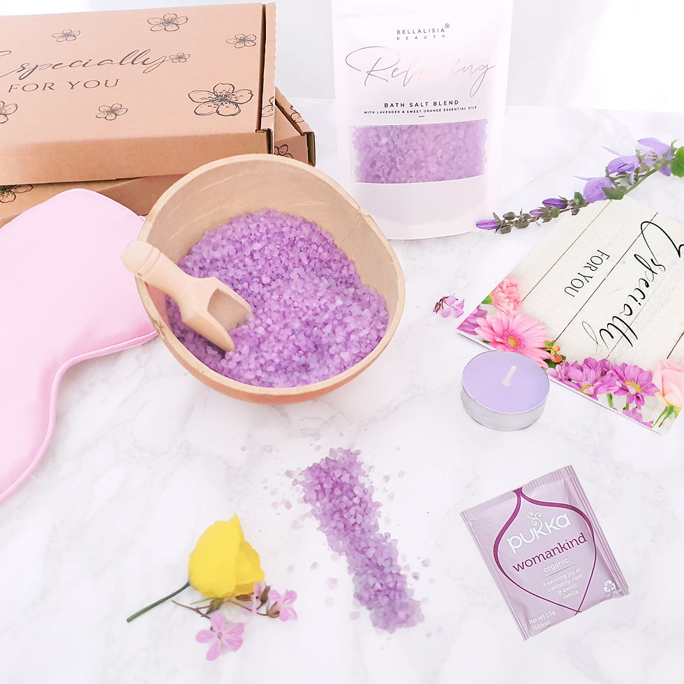 Relaxing Bath Salt Pamper Set for Women | Bellalisia UK