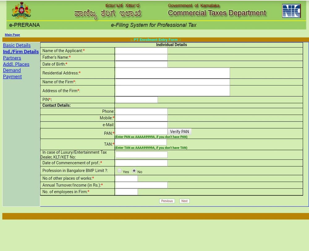 What is Professional tax in Karnataka
