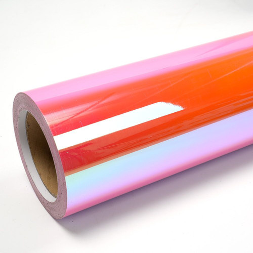 Rainbow Chrome Orange Vinyl Wrap | Madd Wrap Vinyl Film