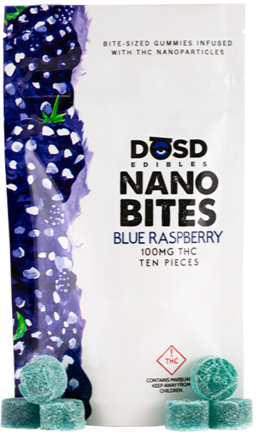 Review - NanoBites Blue Raspberry 1000mg