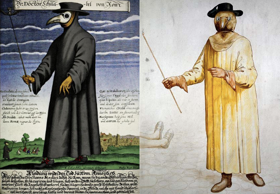 Plague mask – medieval medicine’s version of a hazmat suit
