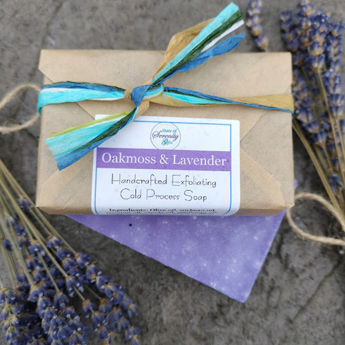 Oakmoss & Lavender Cold Process Soap | SOS Gifts