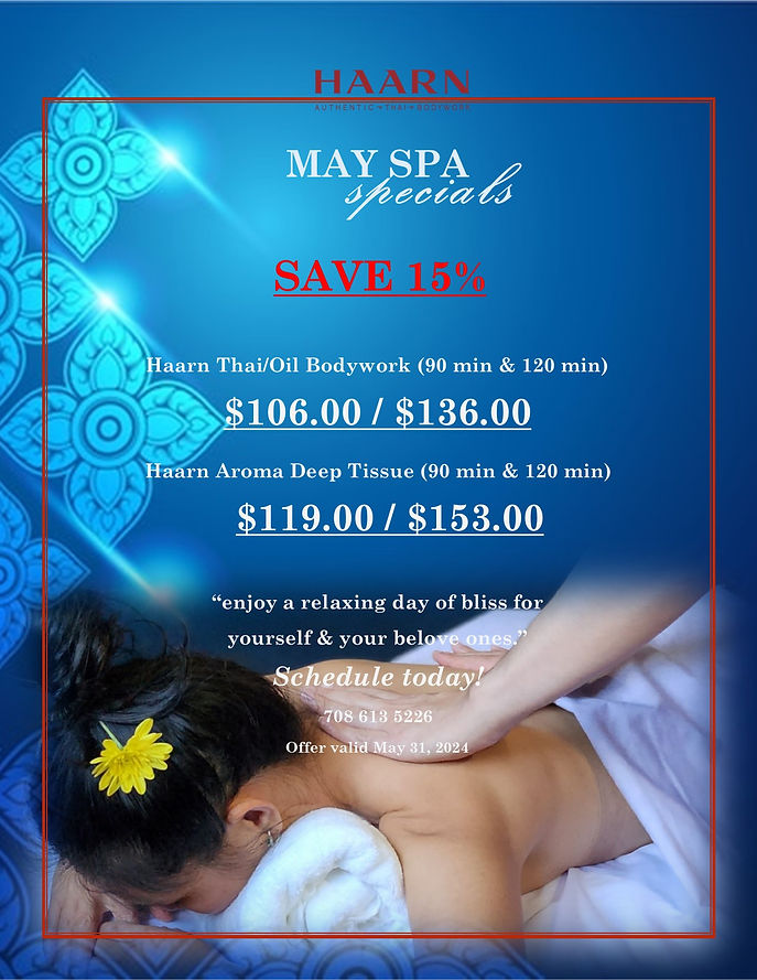 Haarn Authentic Thai Bodywork | Thaimassage | 1105 Holley Court, Oak Park, IL, USA