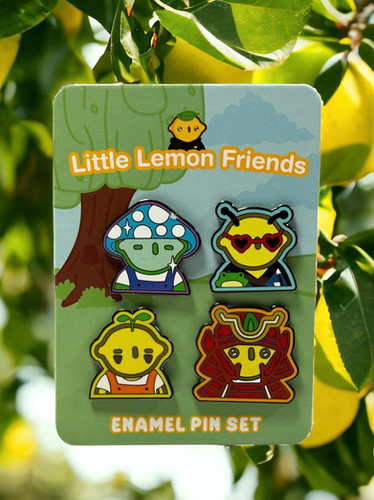 Set 2 - Little Lemon Friends Pins | Veteri Productions