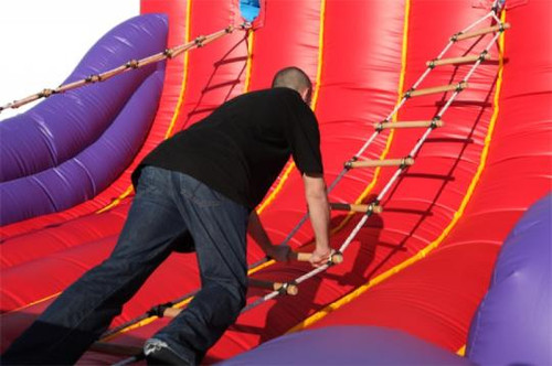 JACOBS LADDER CLIMBING GAME | Giggles Rentals Inc