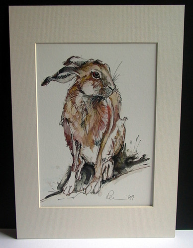 Thoughtful Hare - Rachel Collier Wilson | Travelling Crow