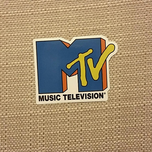 Blue MTV Sticker | snsgantzcnm