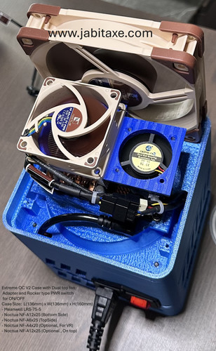 Extreme OC Package Kit for Bitaxe Gamma Miner (Official ) | Jabitaxe