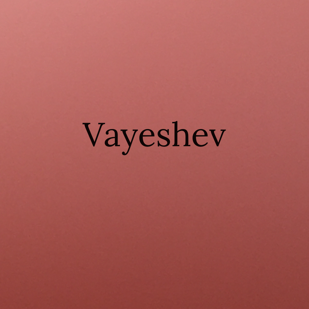 Torah Portion Vayeshev - Joseph and the coat of many colors.