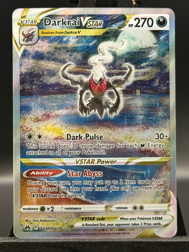 Pokemon-Darkrai Vstar (Crown Zenith) | poke-pharmacy