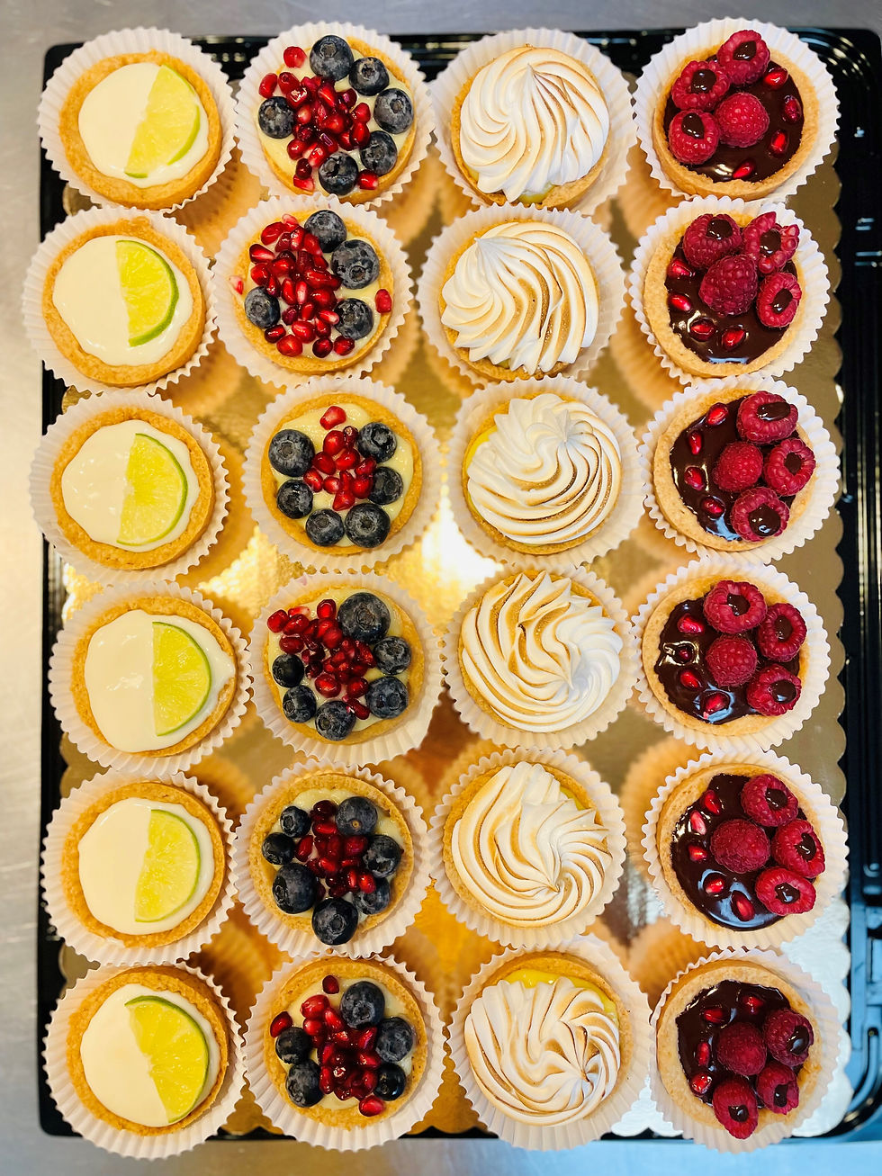 24 Assorted Tartlets | Fred's Bakery