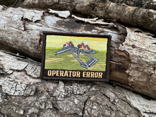 Operator Error Patch | Latte on a log