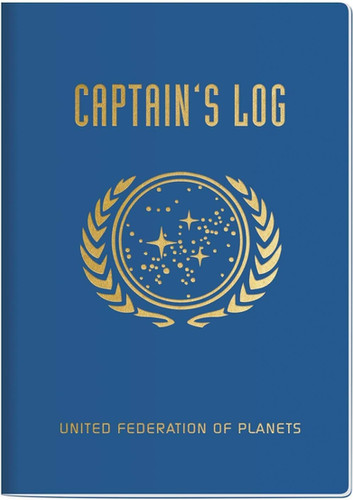 Star Trek Captain's Log Large Notebook | The Federation