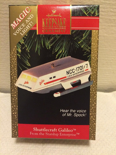 Hallmark Shuttlecraft Galileo - 1992 Keepsake Ornament | The Federation