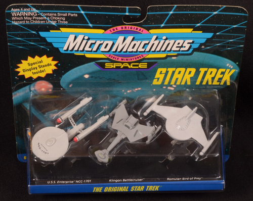 Star Trek Micro Machines The Original Collection #1 Enterprise Romulan ...