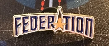 Federation Name Lapel/Collar Pin | The Federation
