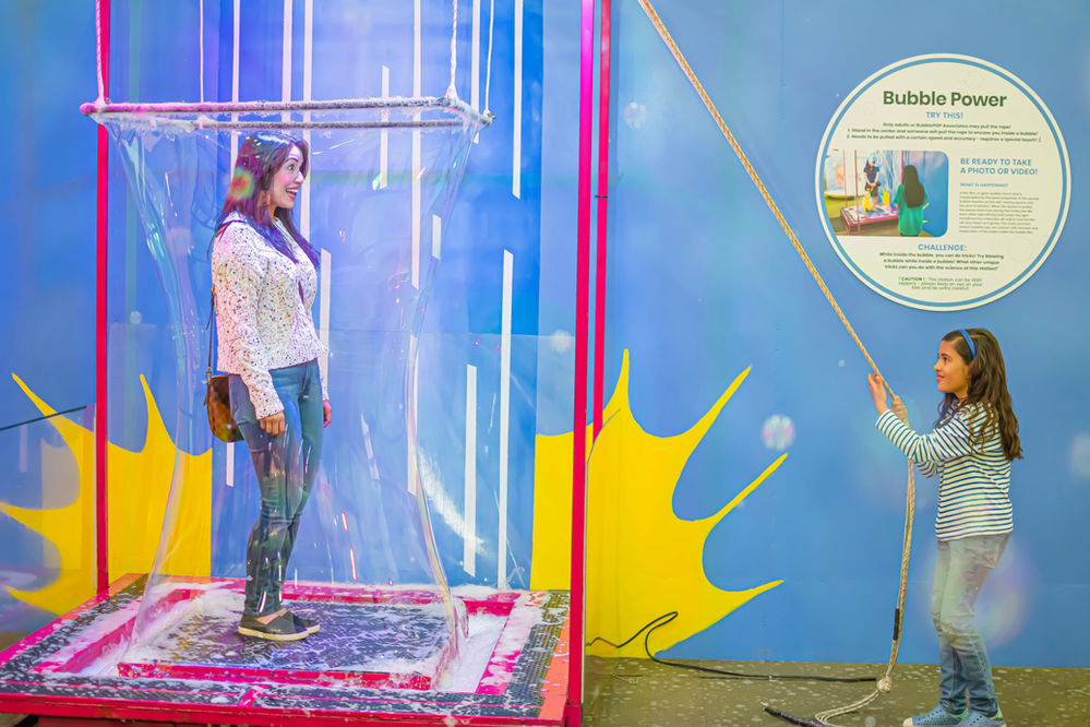 BubblePOP- Indoor Interactive Bubble Experience