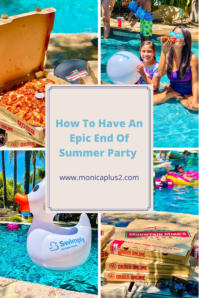 How To Have An Epic End Of Summer Party