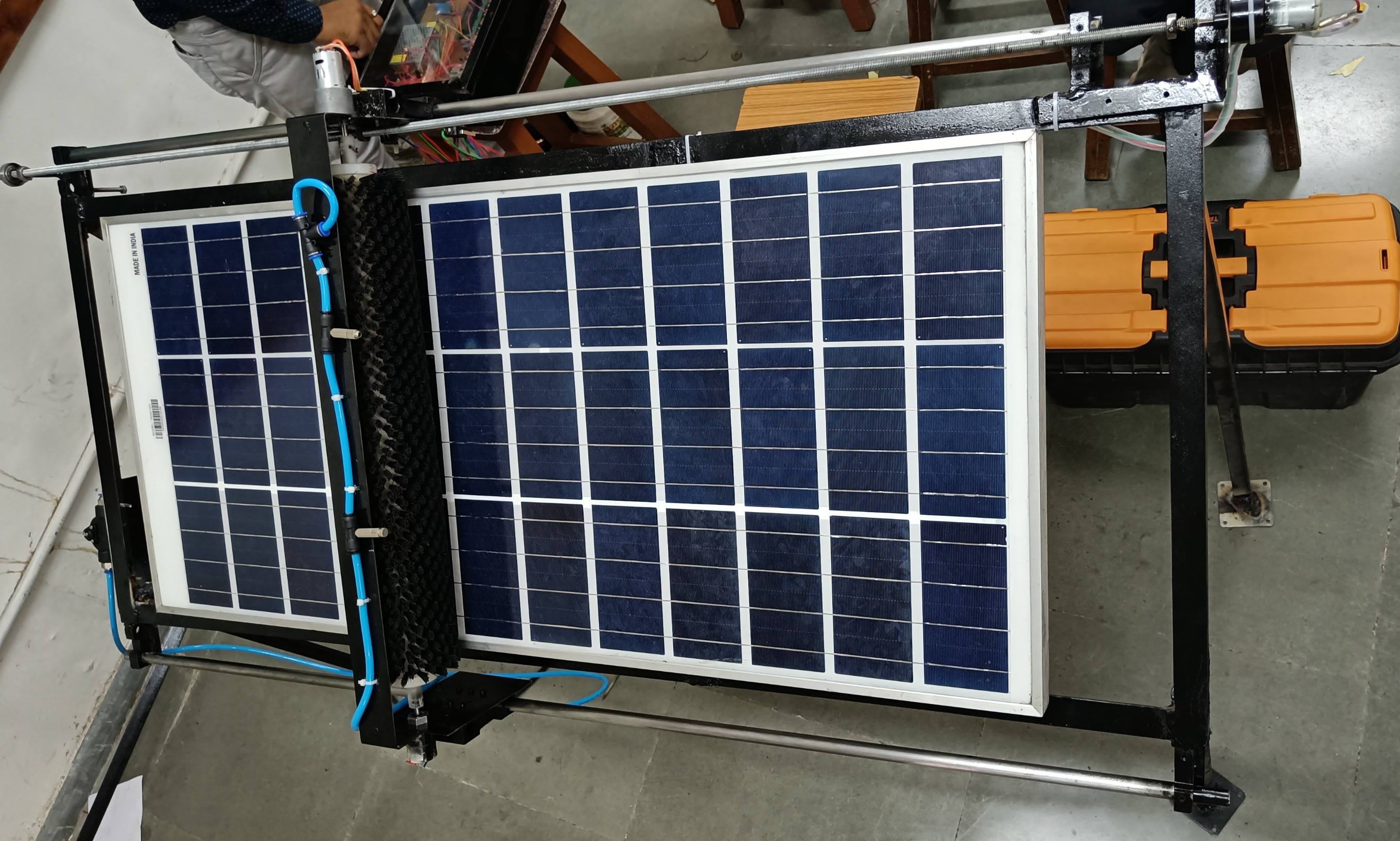 solar Panel Cleaning System.