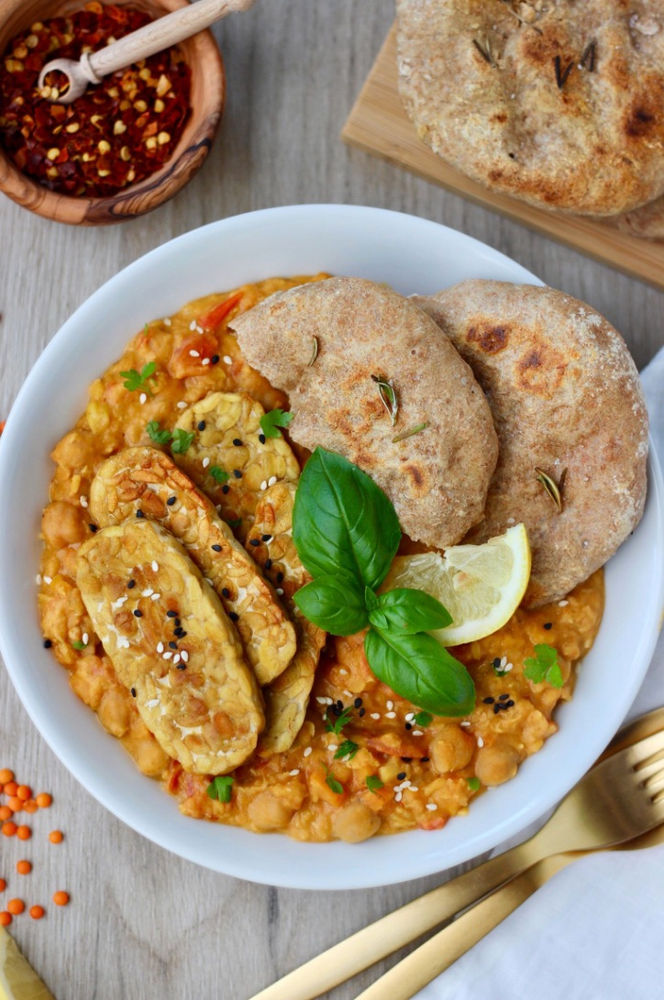 Lentil Chickpea Dhal