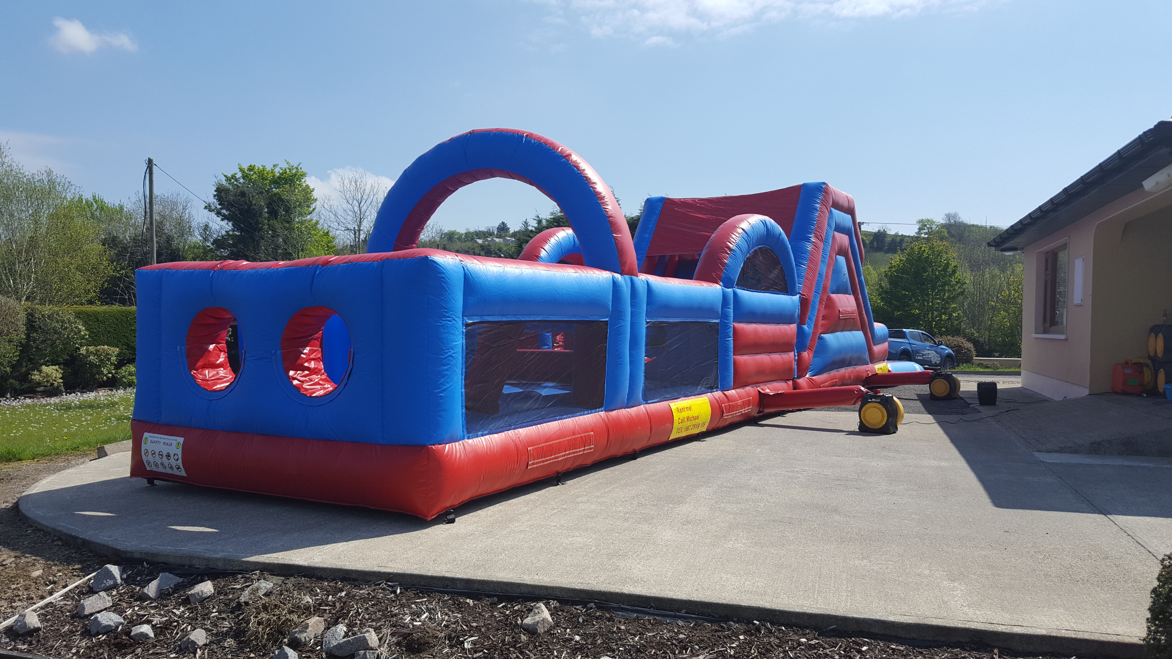 The Super Slide & Pool 60 Foot | Sligo Bouncy Castles