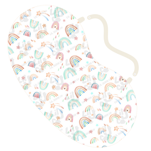 Burp Bean Rainbow White | Lil Jaden's Cotton