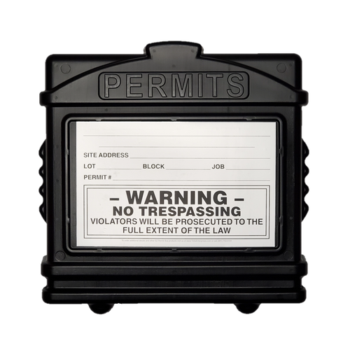 Permit Box Black/Black | Permit Box Company