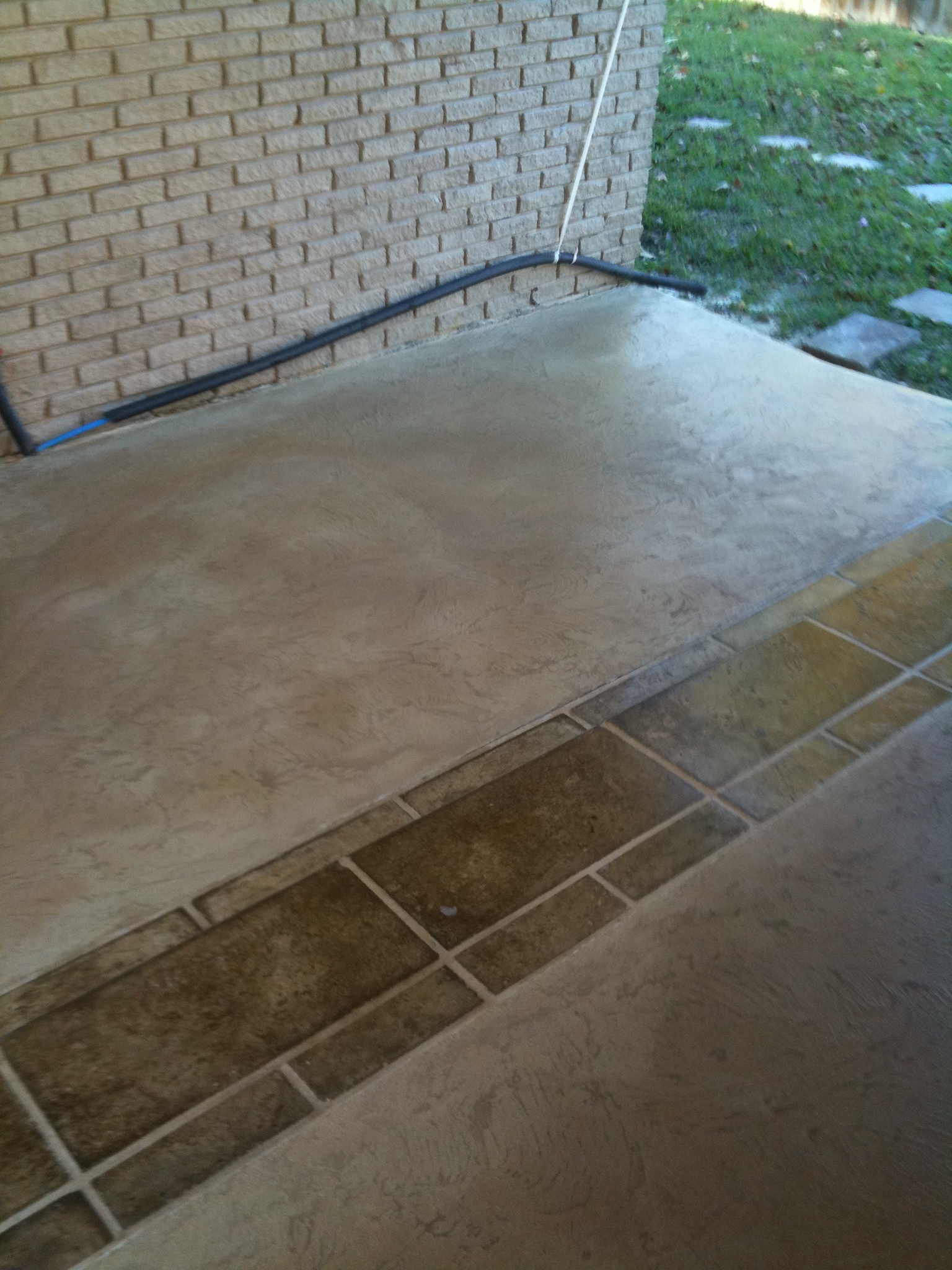 Gulf Coast Decorative Concrete Textured Conrete Overlay Baton Rouge
