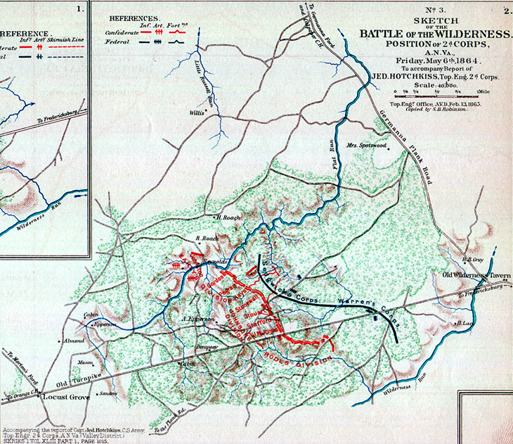 Wilderness - Military Atlas Maps - 2 | Civil War Track