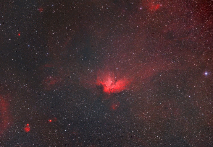 The Wizard Nebula Astrophotography in Narrowband | Galactic Hunter